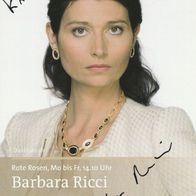 Barbara Ricci (Rote Rosen ) - persönlich signiert kaufen bei Hood.de