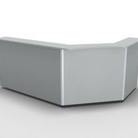 Empfangstheke Solid 240 x 160 cm K1 Empfangstresen Theke Rezeption ...