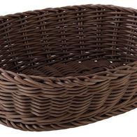 APS Brotkorb Brötchenkorb Systemkorb Buffetkorb 25 x 19 x 6,5 cm braun ...