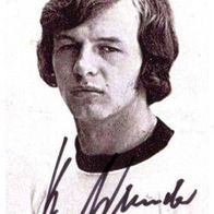 Klaus Wunder DFB Nationalspieler 70er Jahre Autogrammkarte Sign kaufen ...