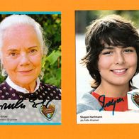 Dahoam is Dahoam - Ursula Erber u. Shayan Hartmann - 2 Autogr ...