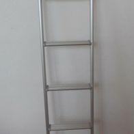 Leiter Alkovenleiter Scala 5 Stufen Alu 150 cm lang Halter 052f114 NEU ...