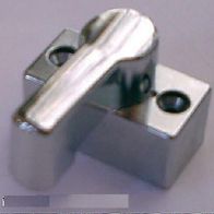 Türvorreiber 11mm Hoch Verchromt Metall Halter Riegel Tür Schloss