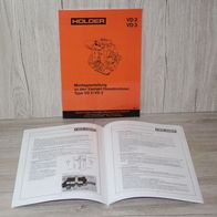 Holder Montageanleitung VD2-VD3 Viertakt Motor kaufen bei Hood.de