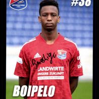 Boipelo Mashigo Autogrammkarte SpVgg Unterhaching 2021-22 Original ...