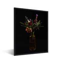 Poster - 60x80 cm - Blumen - Farben - Stillleben kaufen bei Hood.de