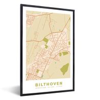 Poster - 40x60 cm - Stadtplan - Bilthoven - Vintage kaufen bei Hood.de