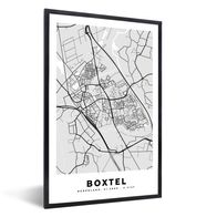 Poster - 40x60 cm - Stadtplan - Boxtel - Grau - Weiß kaufen bei Hood.de