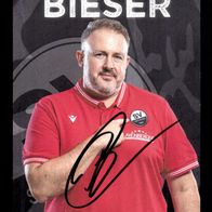 Christian Bieser Autogrammkarte SV Sandhausen 2021-22 Original Signiert ...