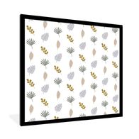 Poster - 40x40 cm - Natur - Muster - Blätter kaufen bei Hood.de