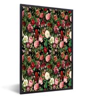 Poster - 80x120 cm - Blumen - Vintage - Rosen kaufen bei Hood.de