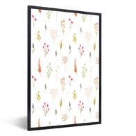 Poster - 80x120 cm - Blumen - Pflanzen - Collage kaufen bei Hood.de