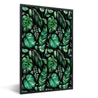 Poster - 80x120 cm - Blätter - Vintage - Natur kaufen bei Hood.de