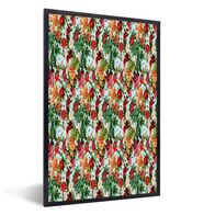 Poster - 80x120 cm - Blumen - Rosen - Illustration kaufen bei Hood.de
