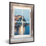 Poster - 80x120 cm - Durchsichtig - Holz - Italien kaufen bei Hood.de