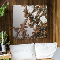 Outdoor-Poster Poster Wanddeko draußen Deko Garten Gartenposter 100x100 ...