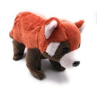 Plüschtier Kuscheltier Stoff Tier Roter Panda Feuerfuchs stehend 27 cm ...