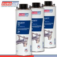 EuroLub 3 x 1 l Seilfett TW Hohlraumversiegler Sprühfett Fettspray ...