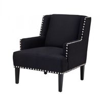 Casa Padrino Designer Art Deco Club Sessel Schwarz - Luxus Club Sessel ...