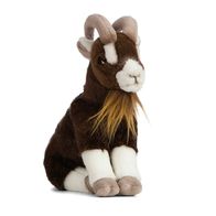 Plüsch-Ziege sitzend Plüschtier Stofftier Kuscheltier H=23 cm Living ...