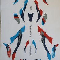M 1000 RR S 1000 RR K67 K66 M1000RR Verkleidung Tank Aufkleber Set ...