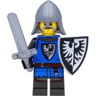 LEGO Castle Minifigur Ritter schwarze Falken / Knight black Falcon ...