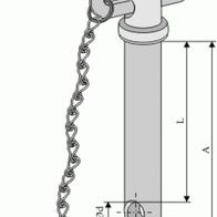 Steckbolzen mit Kette und Klappsplint Typ I 14-155-25 kaufen bei Hood.de