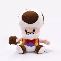 Super Mario Opa Toad Pilzkopf Plüsch Figur Stofftier Kuscheltier 25 cm ...