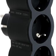 Mehrfachstecker Adapter Zertifiziert Legrand Schwarz CE Multistecker ...