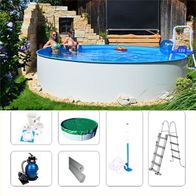 Rundpool-Set 3,00x1,20m Funzon Stahlwandpool Aufstellpool kaufen bei ...