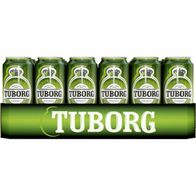 Tuborg Pilsener 4,9% Vol. 0,5 L Dose, 24er Pack (24x0,5L) Einweg-Pfand ...
