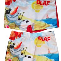 Frozen Olaf am Strand Bade-Shorts 2er Set Blau / Rot 3 Jahre Größe 98 ...
