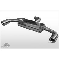 Fox Duplex Auspuff Sportauspuff Komplettanlage für VW Golf VI 1,8l ...