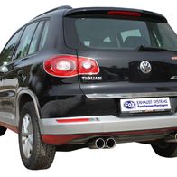 Fox Duplex Auspuff Sportauspuff Komplettanlage für VW Tiguan I 4motion ...