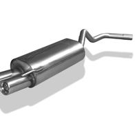 Fox Auspuff Sportauspuff Komplettanlage für VW Polo 6N1/ 6N2 1,0l 37kW ...