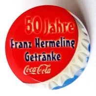 Coca Cola - 50 Jahre Getränke Hermeline - Pin 24 mm kaufen bei Hood.de
