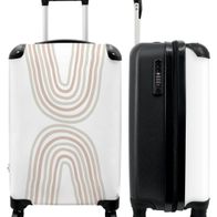 Koffer - Handgepäck - Pastell - Formen - Linien - Trolley - Rollkoffer ...