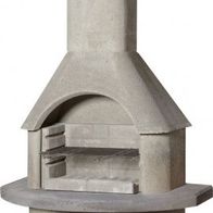 Buschbeck Gartenkamin Alicante BBQ Kohlegrill Holzgrill Grillkamin ...
