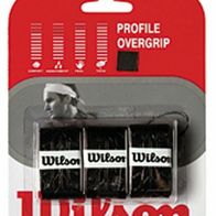 Wilson Profile Overgrip Black 6 x 3 Griffbänder für Tennis Grips kaufen ...