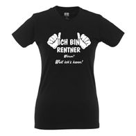 Ich bin Rentner weil ichs kann Ruhestand Rente I Girlie Shirt kaufen ...