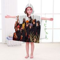 Kinder Naruto Uzumaki Badetuch Strand Poncho Sasuke Kakashi Pooltücher ...