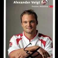 Alexander Voigt Autogrammkarte 1 FC Köln 2003-04 1. Karte Original ...
