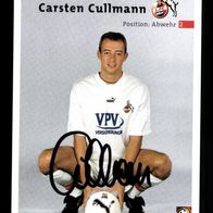 Carsten Cullmann Autogrammkarte 1 FC Köln 2000-01 Original Signiert ...