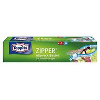 Toppits Zipper 3 Liter zum einfrieren frischhalten mit dem Zipper ...