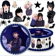 Essbar Wednesday Torte Tortenbild Fototorte Zuckerbild Geburstag 16 ...