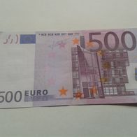 500 euro Banknote Geldschein 2002 Trichet seltene X0670 Serie 500 euro ...