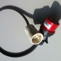 Perilex Adapter 16A CEE Stecker / 16A Perilex Kupplung / 1 Meter HO7RN ...
