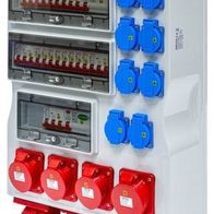 Wandverteiler Stromverteiler Verteiler Wand Werkstatt Garage Strom 63A Stecker kaufen bei Hood.de