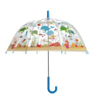 Esschert Design Kinder Regenschirm transparent mit Meerestieren und ...