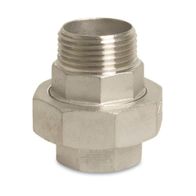 Gewindefitting Edelstahl Verschraubung 1/2" IG x 1/2" AG Typ konisch kaufen bei Hood.de